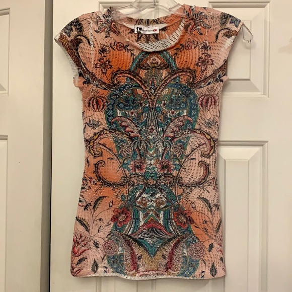 Body Central | Tops | 229 Body Central Gorgeous Top Semi See Through S ...